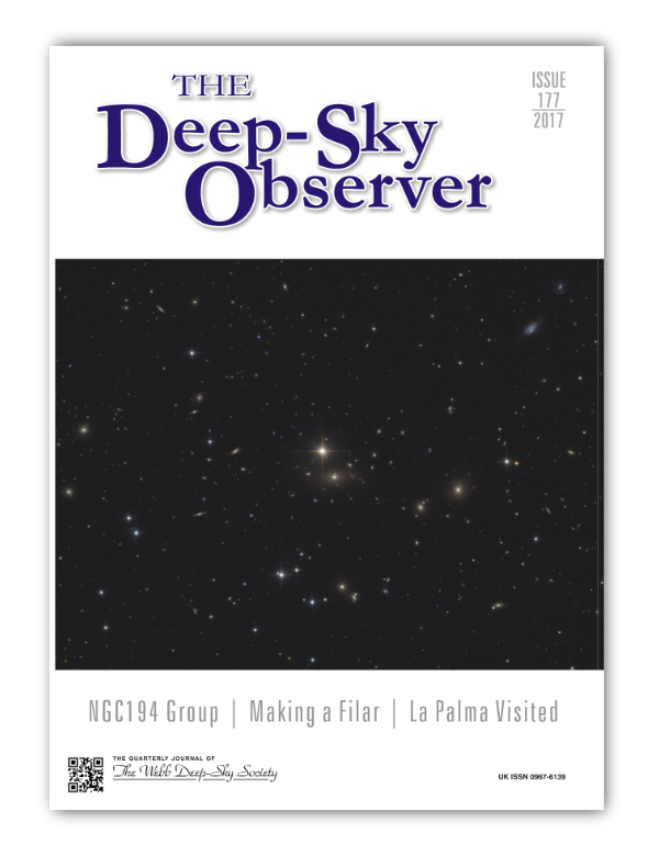 Webb Deep-Sky Society: The Deep-Sky Observer: Issue 177