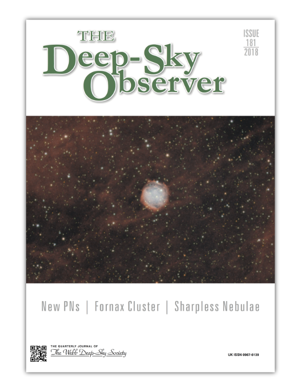 Webb Deep-Sky Society: The Deep-Sky Observer: Issue 181
