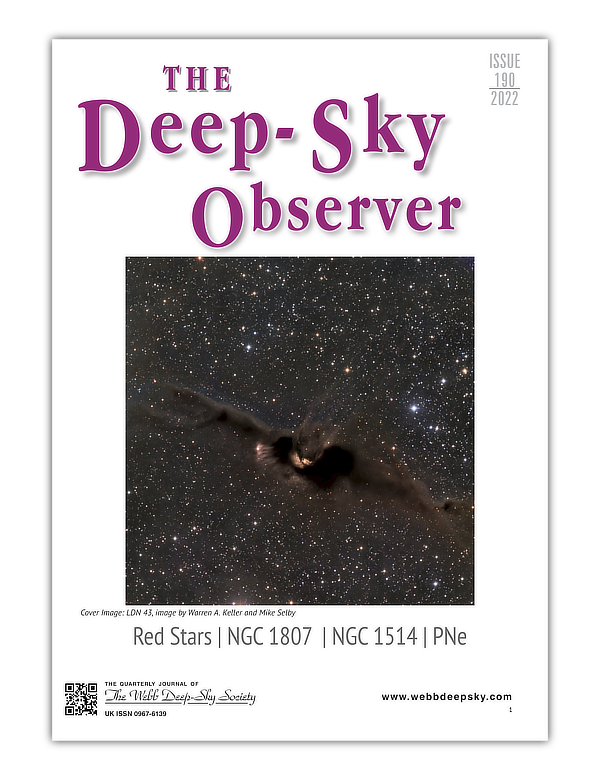 Webb Deep-Sky Society: The Deep-Sky Observer: Issue 190